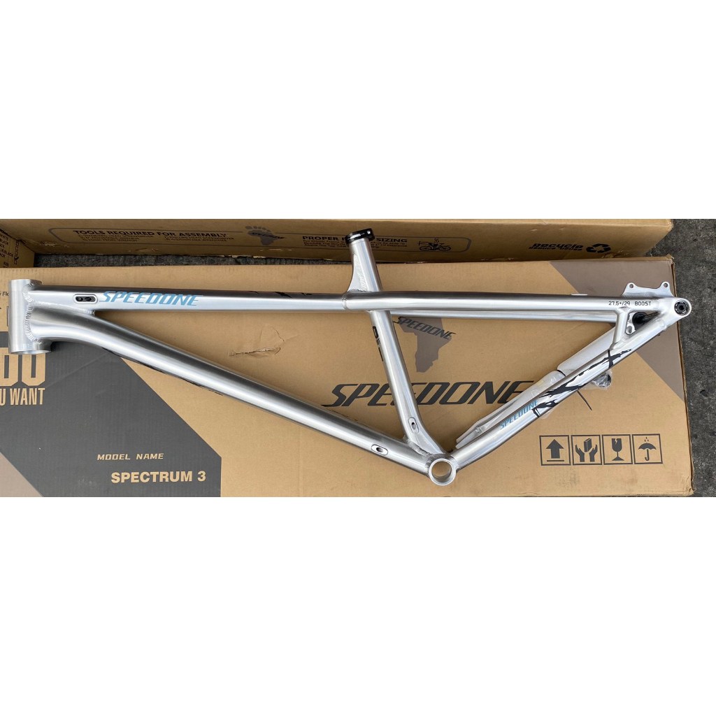 SPEEDONE SPECTRUM 3 AM/TRAIL MTB FRAME 27.5+/29 | Shopee Philippines