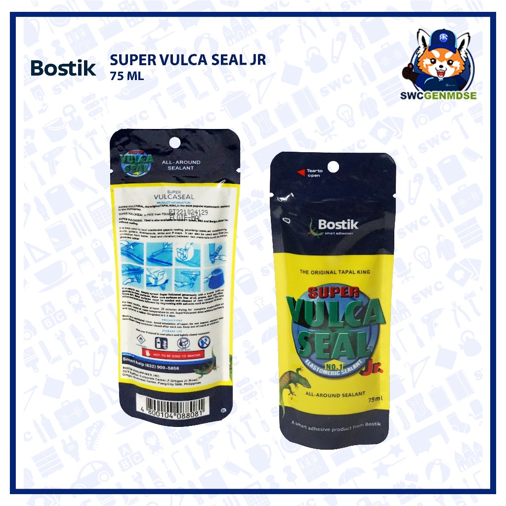 BOSTIK Super Vulcaseal Jr | All-Around Sealant | 75 ML | Shopee Philippines
