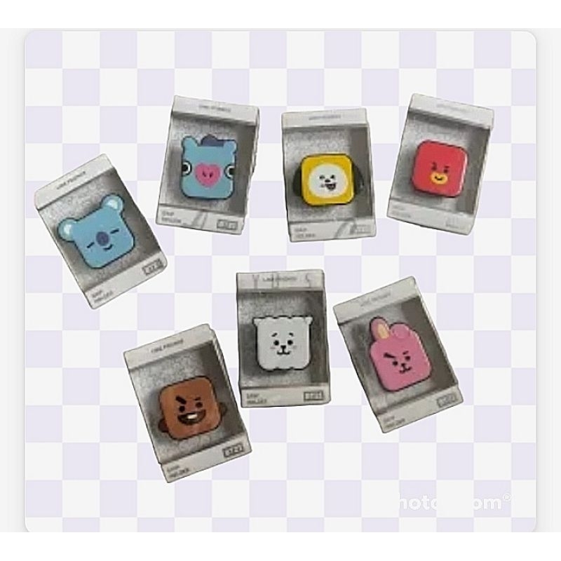 bt21 official square griptok | Shopee Philippines
