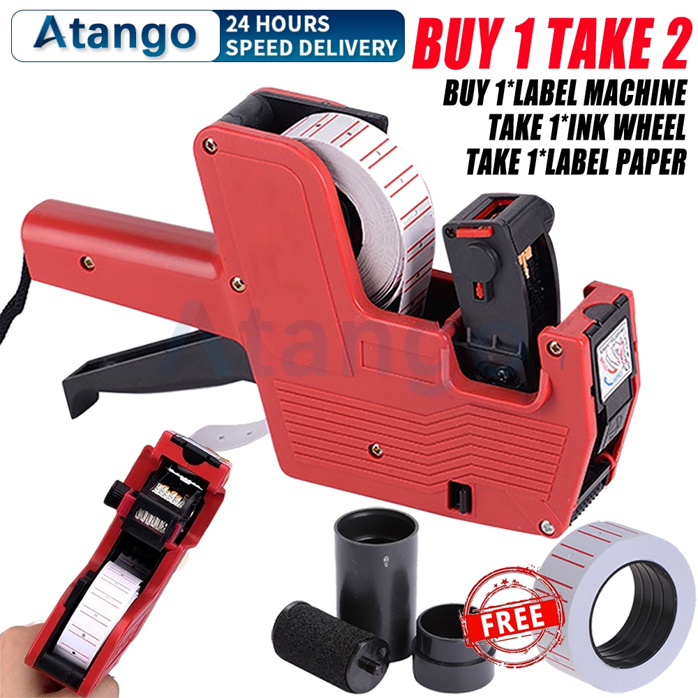 Durable Price Tag Gun MX-5500 8-Digit Price Tagger Price Tag Labeller For Grocery Shop | Shopee ...