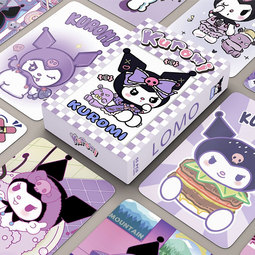 Kuromi Lomo Card Kuromi 55Pcs\Box | Shopee Philippines