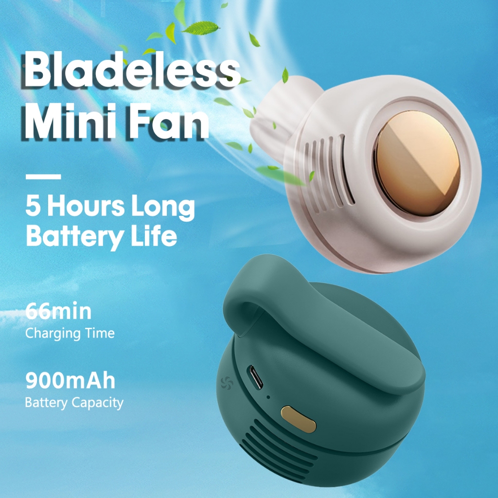 Mini Fan Hand-Held Fan Rechargeable Fan Personal Pocket Fan USB ...