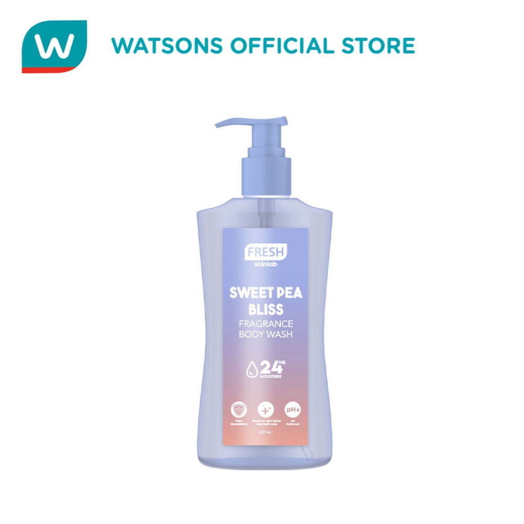 FRESH Skinlab Sweet Pea Bliss Fragrance Body Wash 400ml | Shopee ...