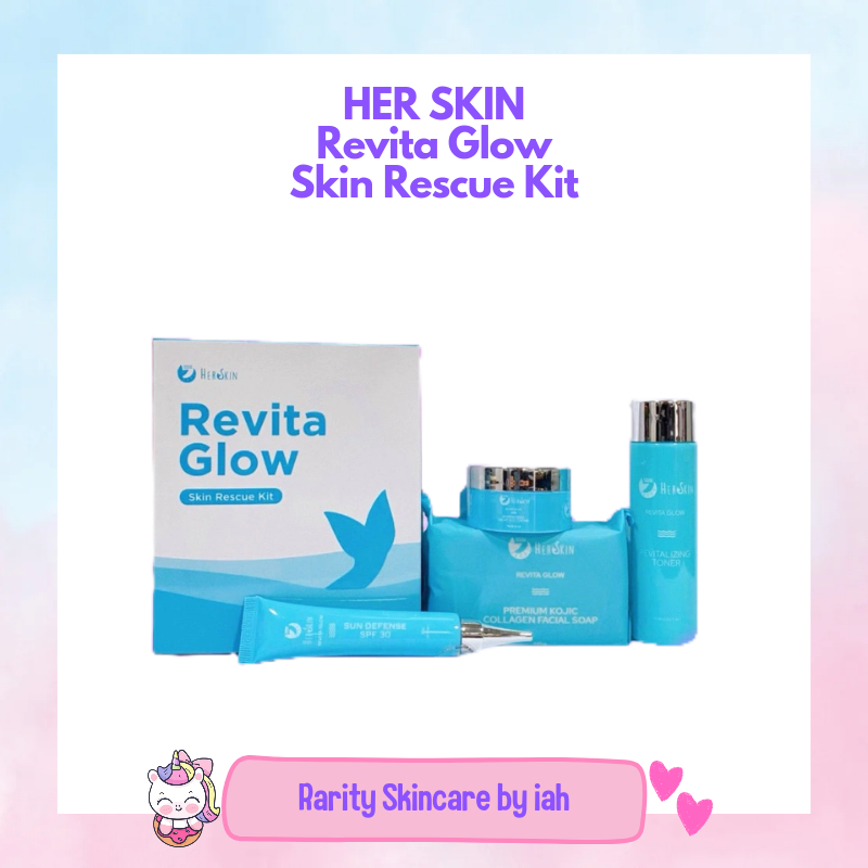 HER SKIN Revita Glow Skin Rescue Kit | Shopee Philippines