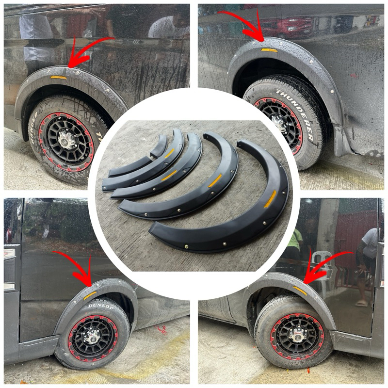 Nissan NV350 Urvan Premium 2014 - 2025 Bushwacker with Reflector ...