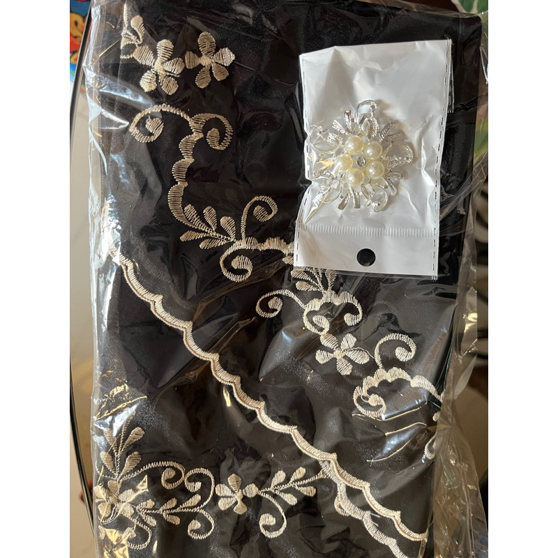 Alampay with Embroidered (Without Brooch) | Shopee Philippines