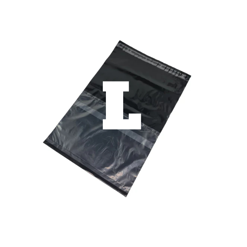 KENLEI 98-100 pcs black courier pouch plain pouch express pouch parcel ...