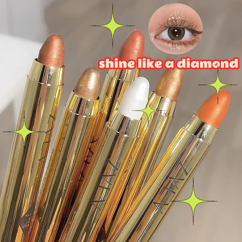 ZVEV-Double end glitter eye shadow stick eyeshadow pencil waterproof ...