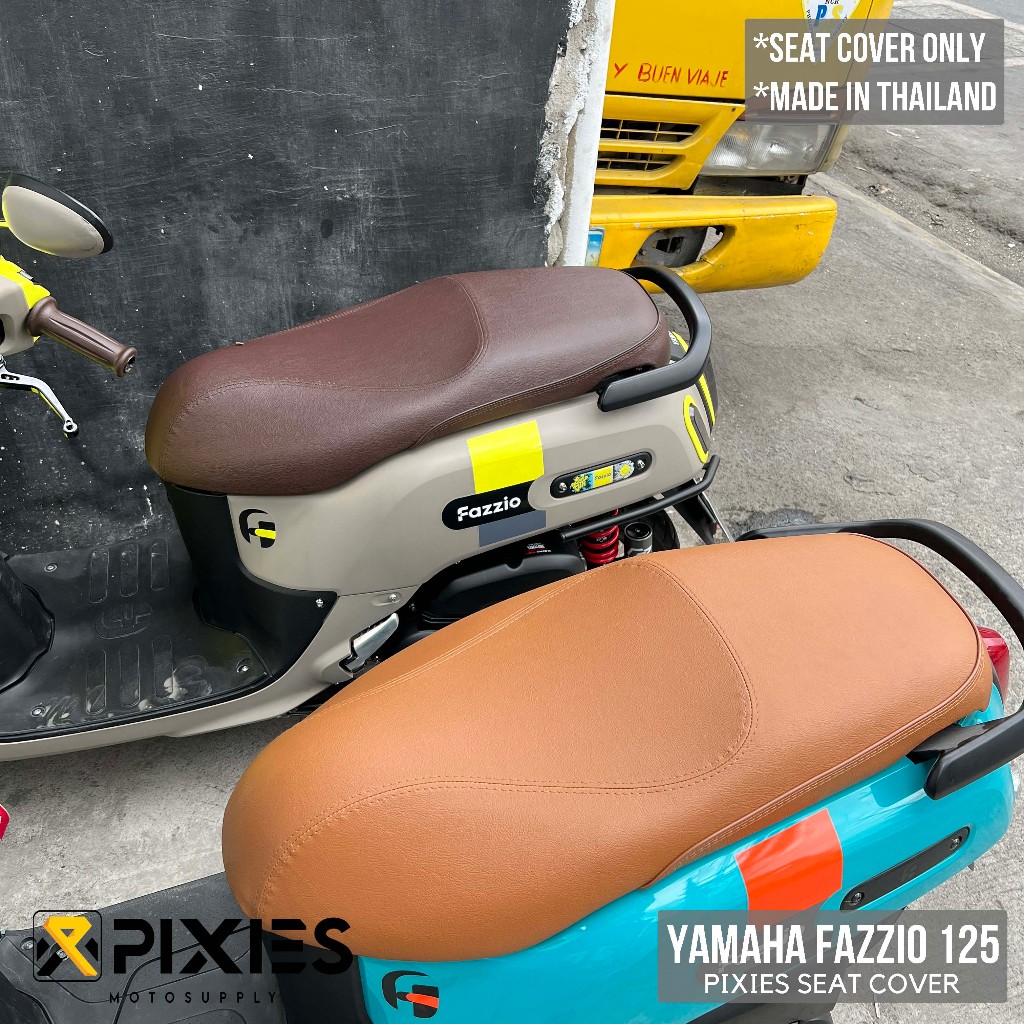 Yamaha Fazzio 125 Thailand Leather Seat Cover Upholstery | Shopee ...