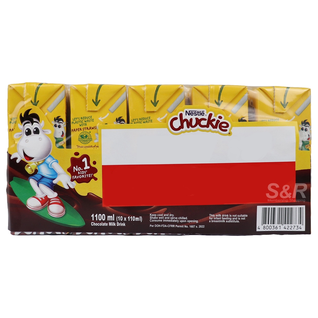 Nestle Chuckie Chocolate Milk Drink 10x110mL | Shopee Philippines