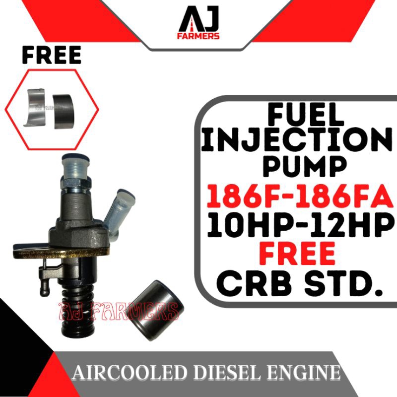 Fuel Injection Pump Assy W/Free Con Rod Bearing STD 186F Aircooled ...