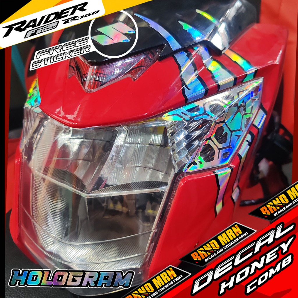 SUZUKI RAIDER150 FI WINKER DECAL STICKER PROTECTOR | Shopee Philippines