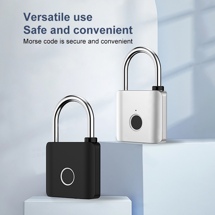Fingerprint Smart Padlock Waterproof Electronic Lock Anti-Theft for ...