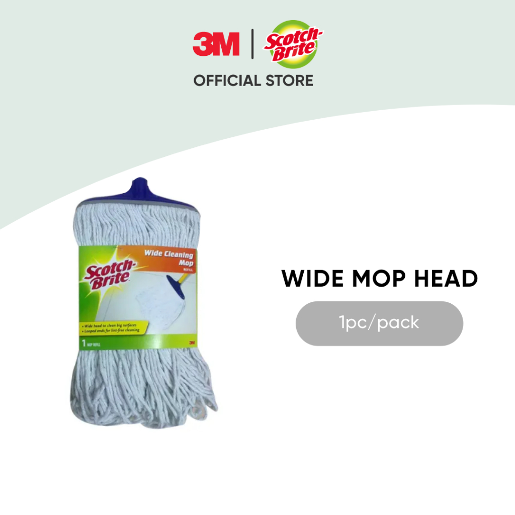 3M™ Scotch Brite® Wide Cleaning Mop Refill 1 pc/pack | Shopee Philippines