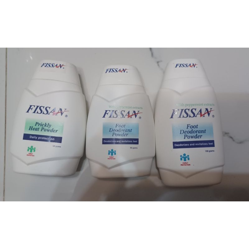 Fissan Deodorant Foot/Prickly Heat Powder 50g/100g | Shopee Philippines