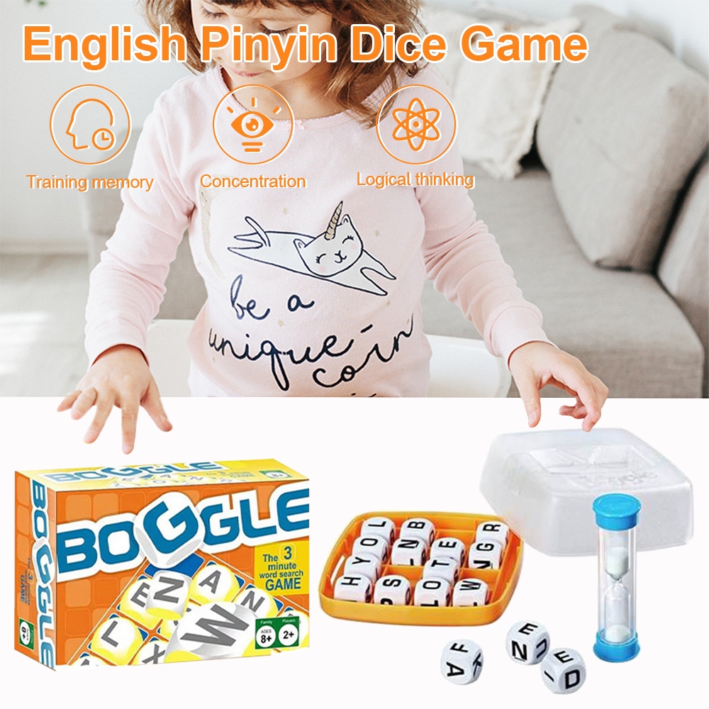 Word Game Classic Boggle Word Factory Word GameQAZ | Shopee Philippines