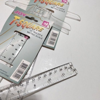 Joy T - Square 12" Ruler and Metric Scale | Shopee Philippines