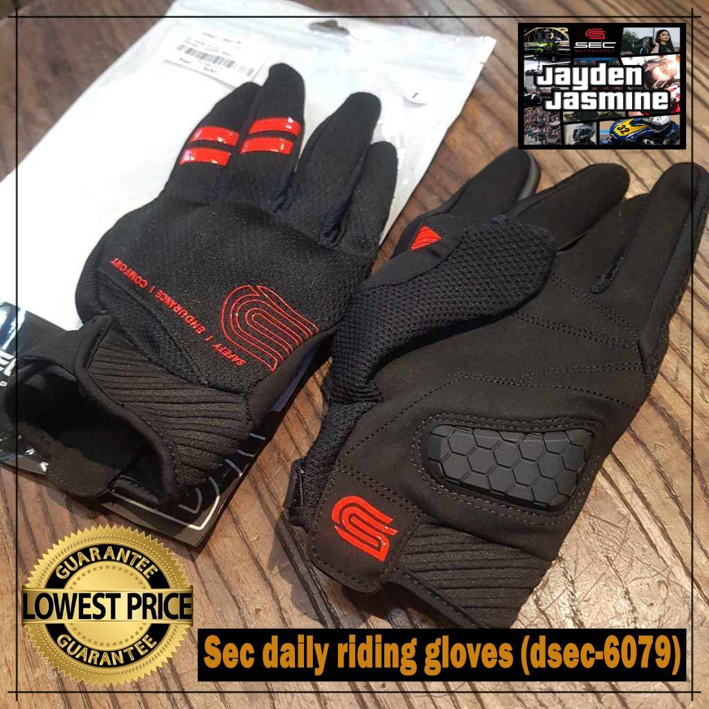 Sec daily riding gloves (dsec-6079) | Shopee Philippines