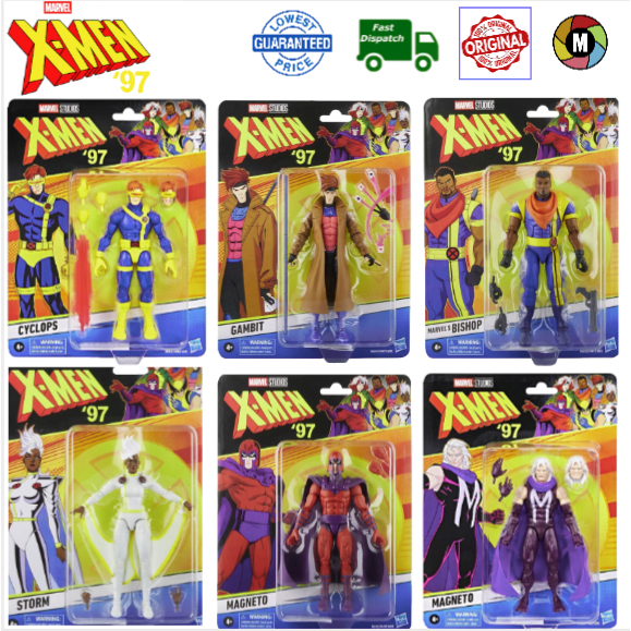 Marvel Legends X-men '97 Hasbro Cyclops, Bishop, Storm, Gambit, Storm ...