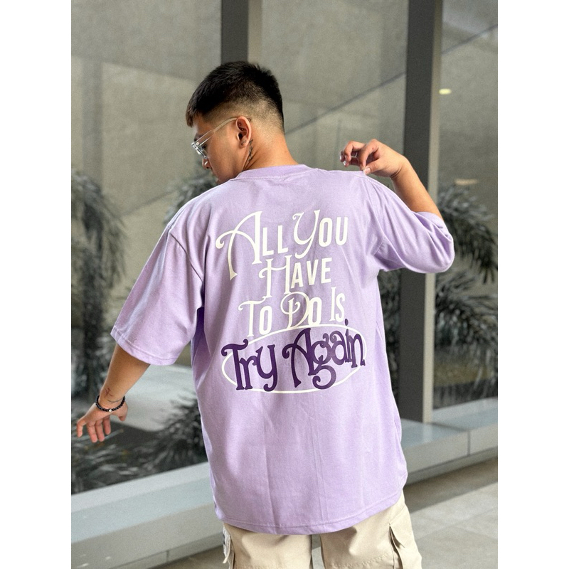“TRY AGAIN” - SEVEN FOUR CLOTHING | Shopee Philippines