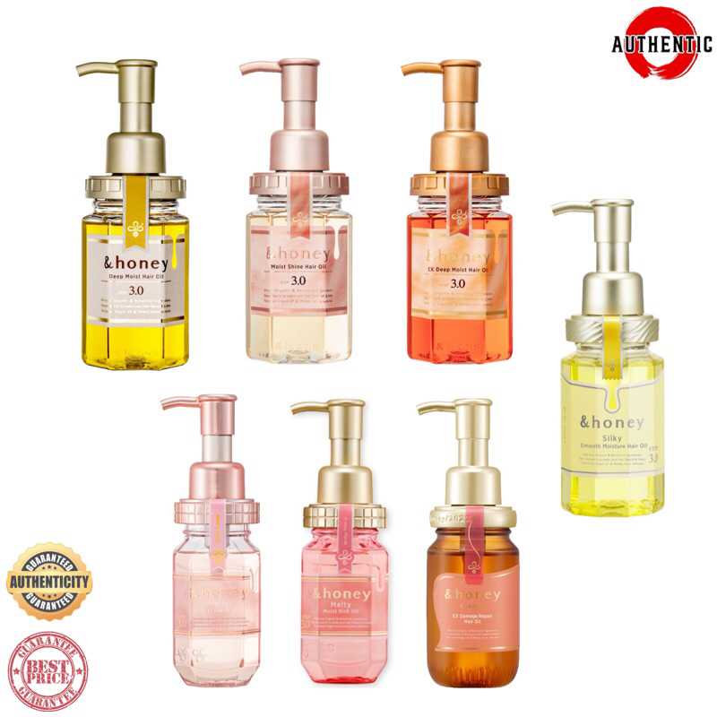 Vicrea &Honey Hair Oil 100ml (Deep Moist & Melty Moist Repair) | Shopee Philippines