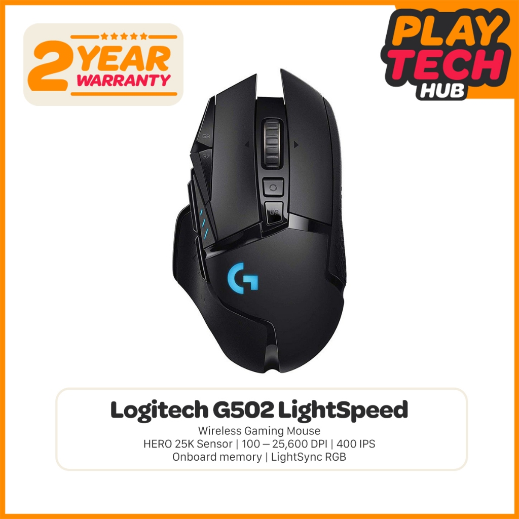 Logitech G502 LightSpeed Wireless Gaming Mouse | Shopee Philippines