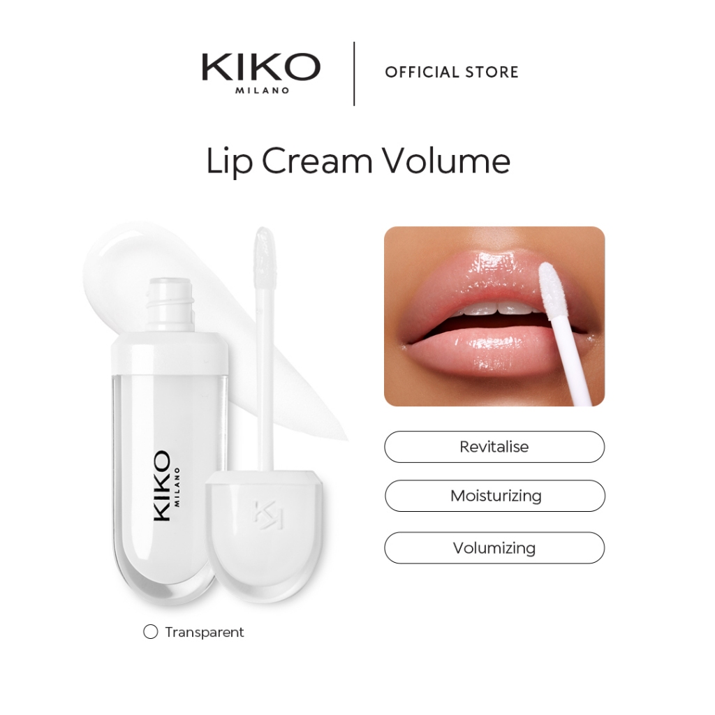 KIKO Milano Lip Cream Volume Transparent | Shopee Philippines