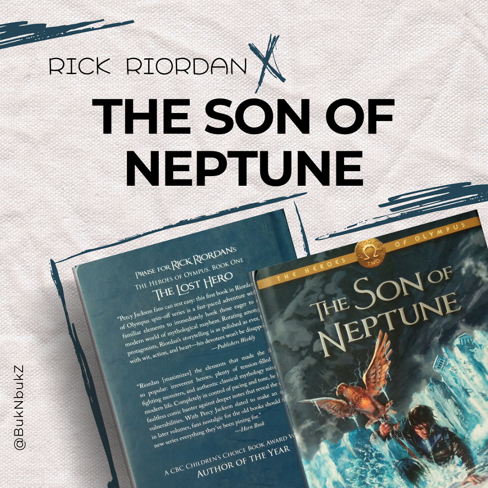 The Heroes Of Olympus 2 The Son Of Neptune By Rick Riordan Shopee