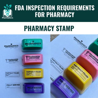FDA Requirement Pharmacy Stamp/Fully Served Stamp/Partially Served ...