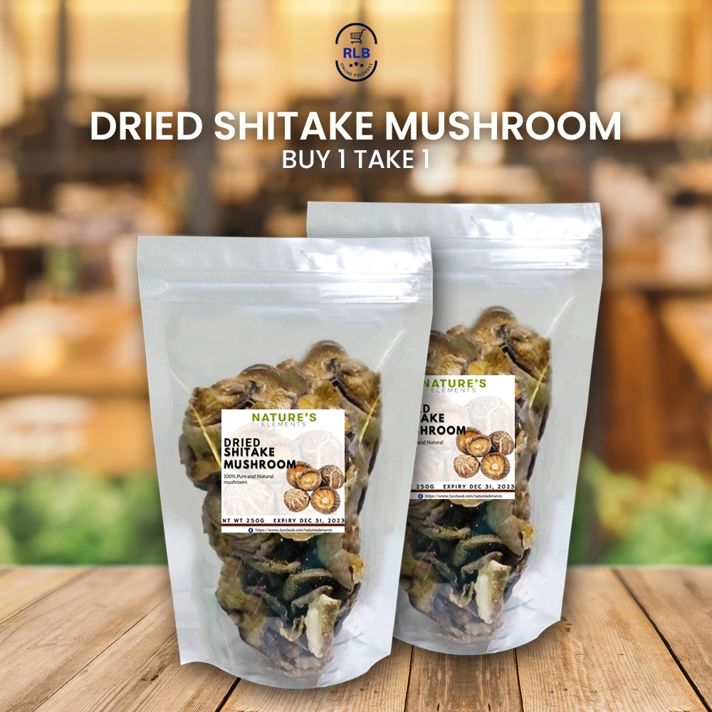 Buy 1 Take 1 - 50 grams Dried Shitake Mushroom Sliced Kitchen ...