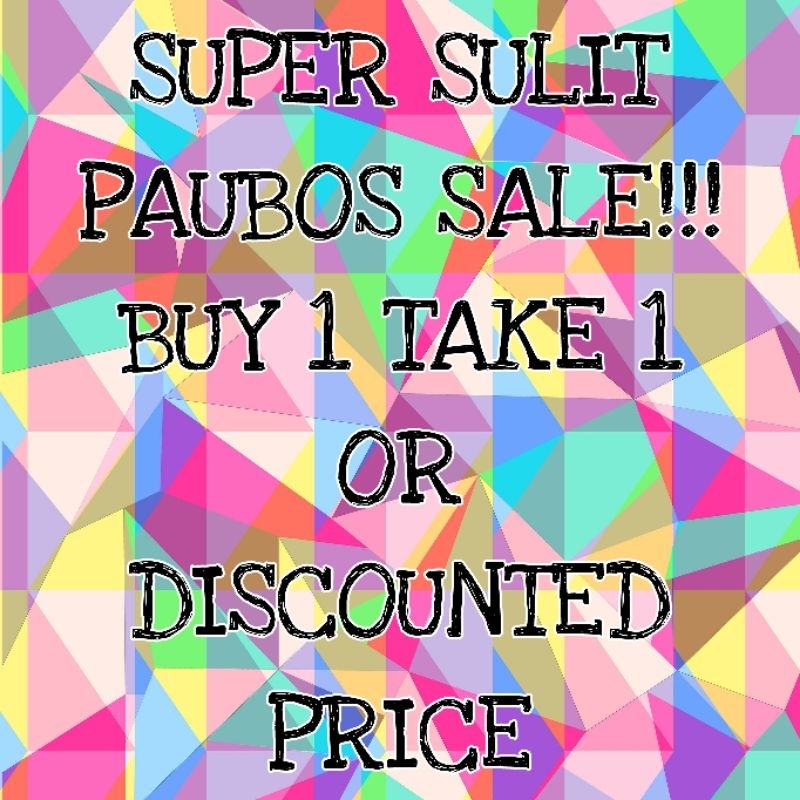 CLEARANCE SALE!!!! SEE DESCRIPTION FOR DETAILS | Shopee Philippines