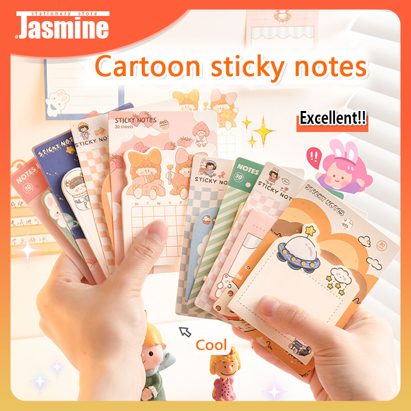 Cute Cartoon Animal Shape Post-it Notes Can Be Sticky Ins Style ...