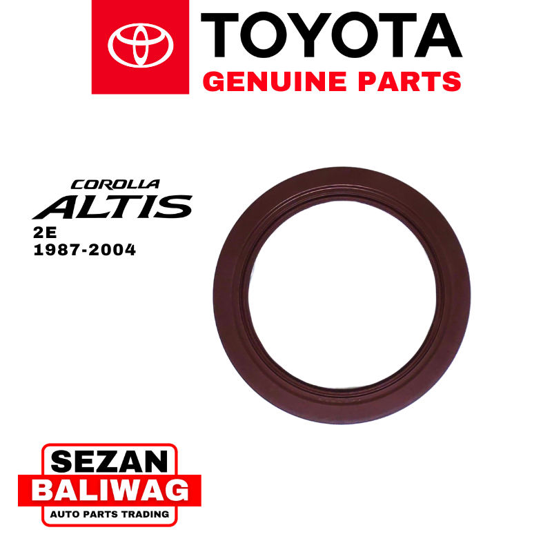 ORIGINAL TOYOTA REAR ENGINE OIL SEAL COROLLA 2E 1987-2004 90311-75009 ...