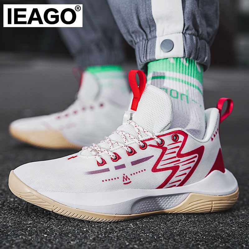 IEAGO Original Spike Basketball Shoes Non Slip Sneakers for Men Women ...