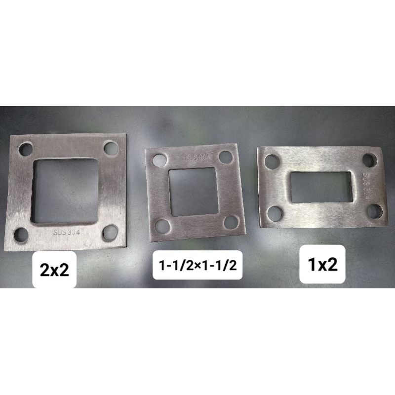 Stainless Square Flat Flange and Rectangular Flat Flange SUS304 ...