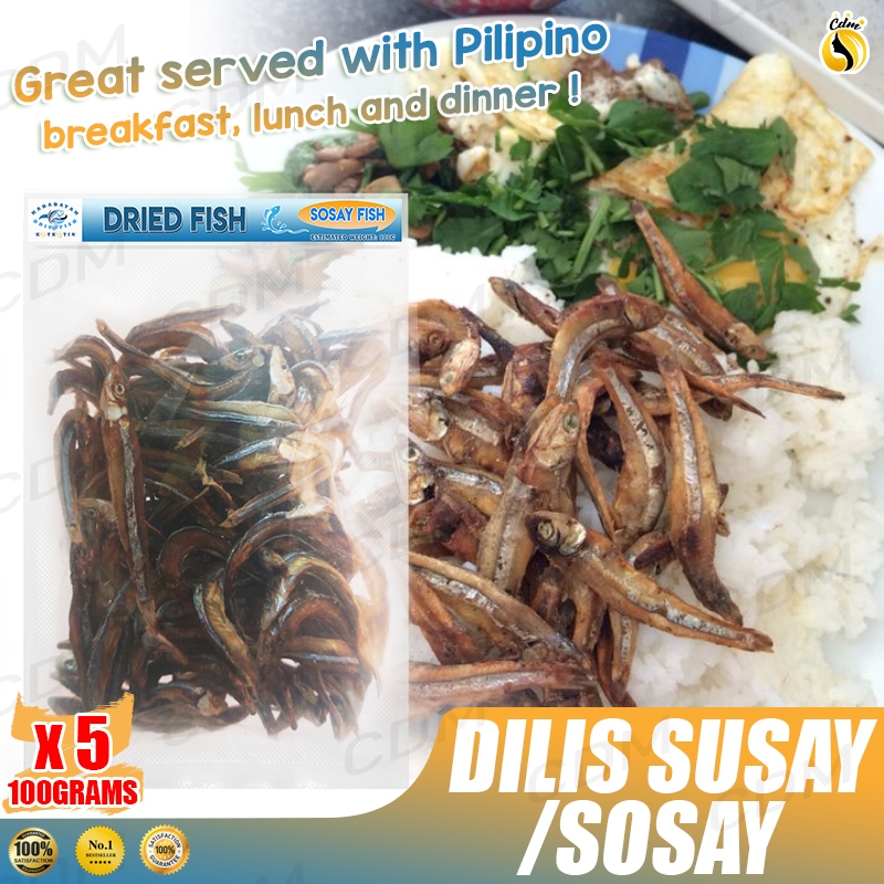 Dried Fish Dilis Susay / Sosay 500g / 1kg Dried Anchovies / Gourmet ...