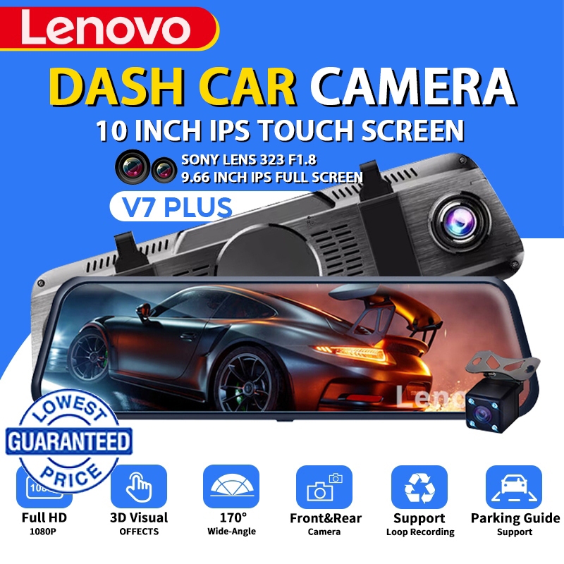 LENOVO V7 / V7 PLUS 10'' IPS TOUCH SCREEN Stream Media Dual Lens 1080P ...