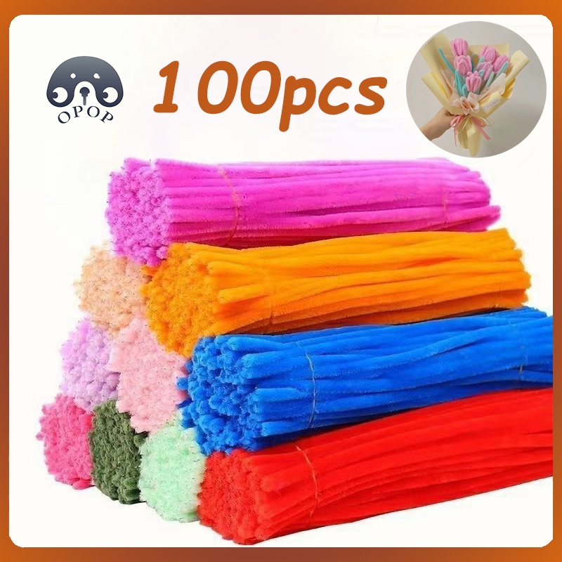 Fuzzy Wire Chenille Stem Handmadediy Children's Toys Handmade Art ...