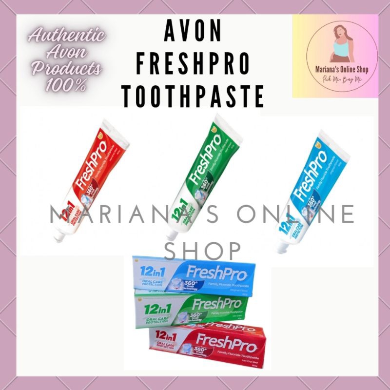 Avon FreshPro Toothpaste 160g | Shopee Philippines