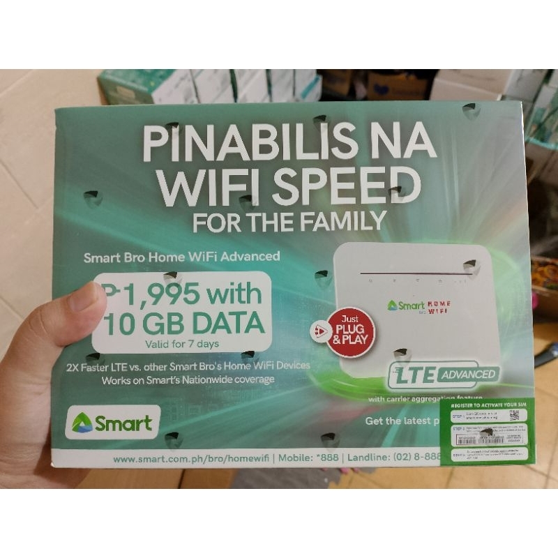 FREE UNLI 15DAYS! SMARTBRO HOME WIFI ADVANCE - R291/R281(Dual band ...