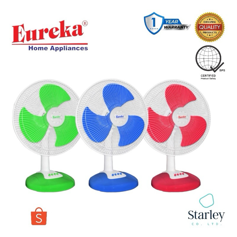 EUREKA Desk fan 16 inches wide blade EDF16ECO (Starley Appliance ...