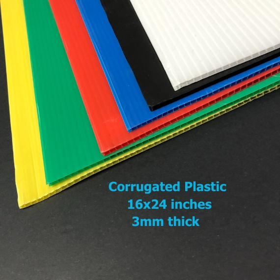 Corrugated Plastic 16x24 inches 3mm thick | Shopee Philippines