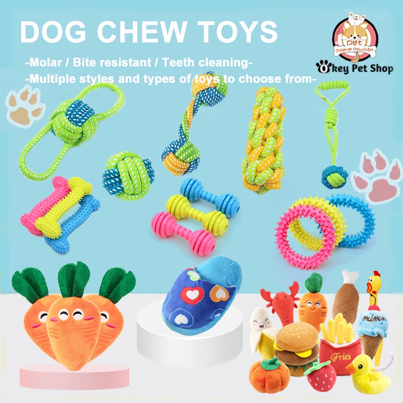 Dog Toys Dog teething toysPet Toys Sounding Interactive Plush Dog Chew ...