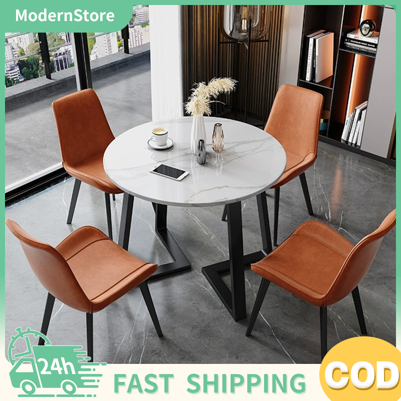 COD Imitation Marble Dining Table Multifunctional Office Study Desk ...