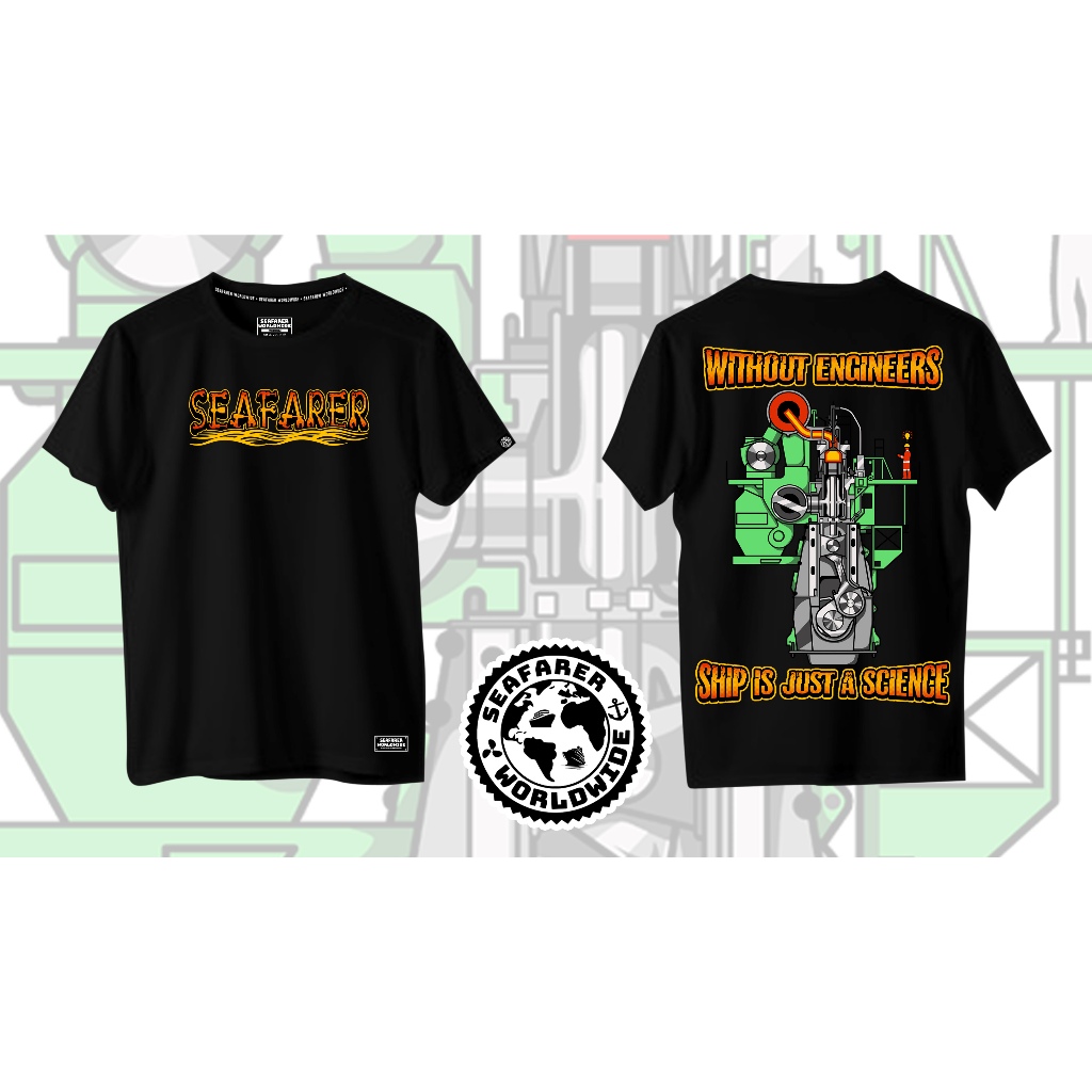 SHIP ENGINE - Seafarer Shirt | Shopee Philippines