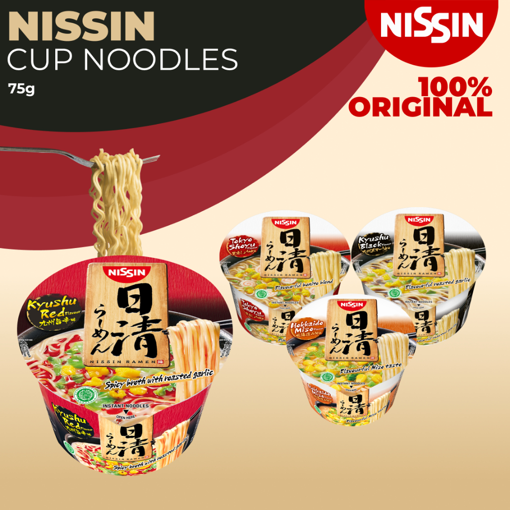 NISSIN Ramen bowl 111g | 100% Authentic | Shopee Philippines