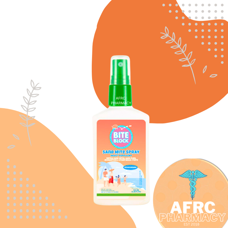 Bite Block Sand Mite Spray 100ml Authentic | Shopee Philippines