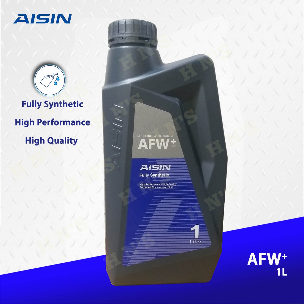 AISIN Fully Synthetic ATF Wide Range AFW+ 1L ( 1 Liter ) | Shopee ...