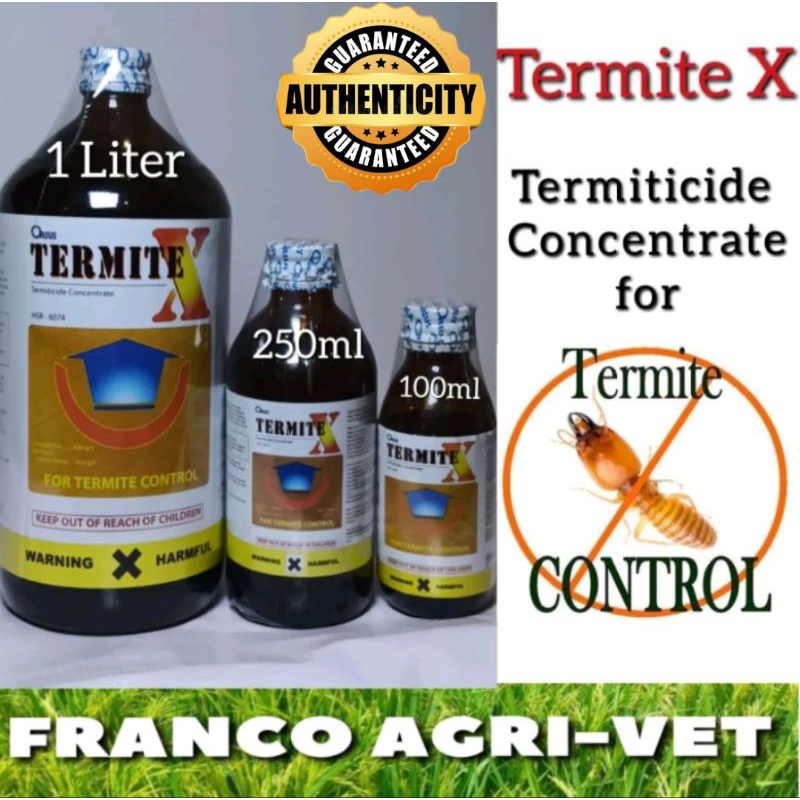 Orsus Termite X Termiticide Concentrate (1Liter/250ml/100ml) For ...