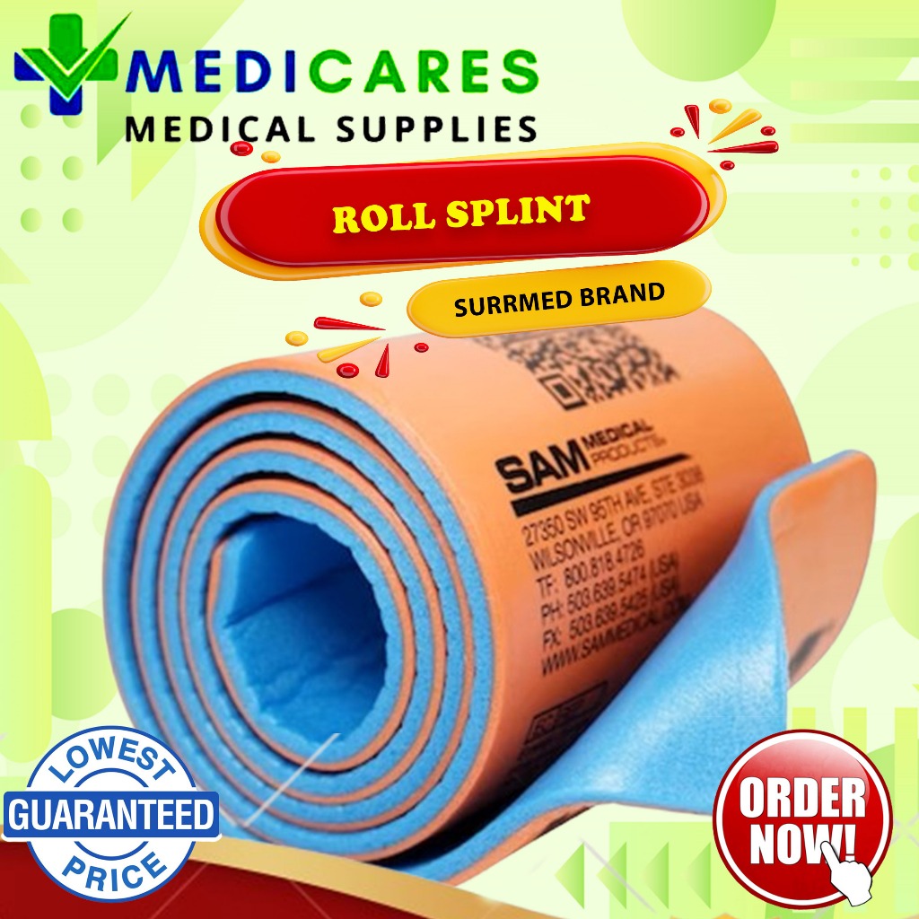 ROLL SPLINT SURRMED ( First Aid Splint Roll Fixed Bandage Kit) | Shopee ...